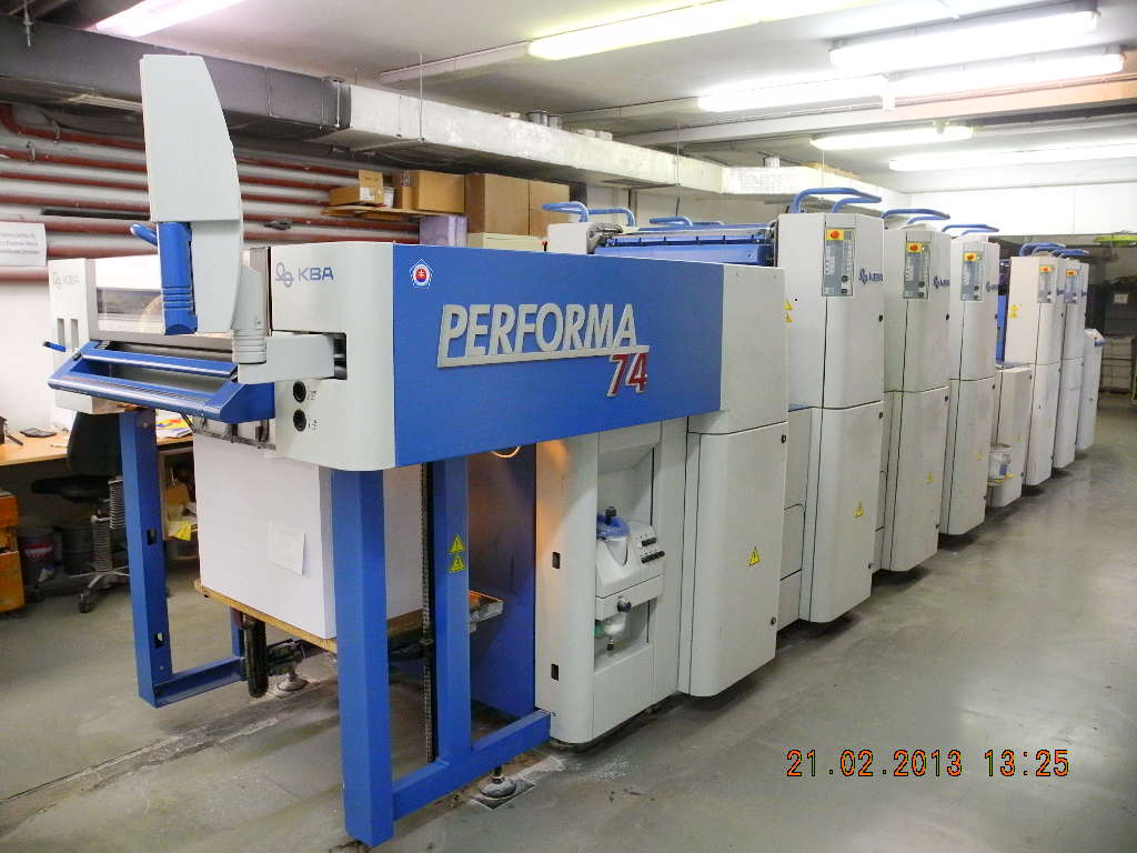 KBA PERFORMA 74-5 SW2 | Machinery Europe